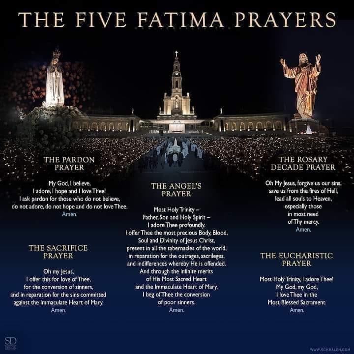 Fatima Prayers | Be Holy!